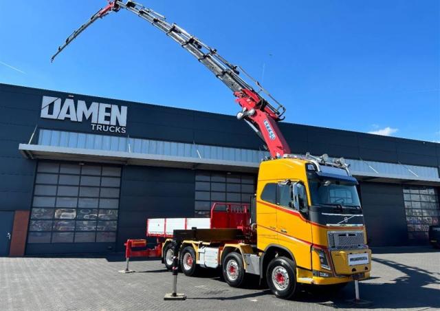 Volvo Trucks FH16.550 8x2 Rigid - Pusher Fiches techniques & données ...