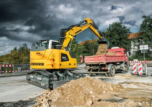 Liebherr R 914 Compact Litronic Fiches techniques & données techniques (2021-2025) | LECTURA Specs