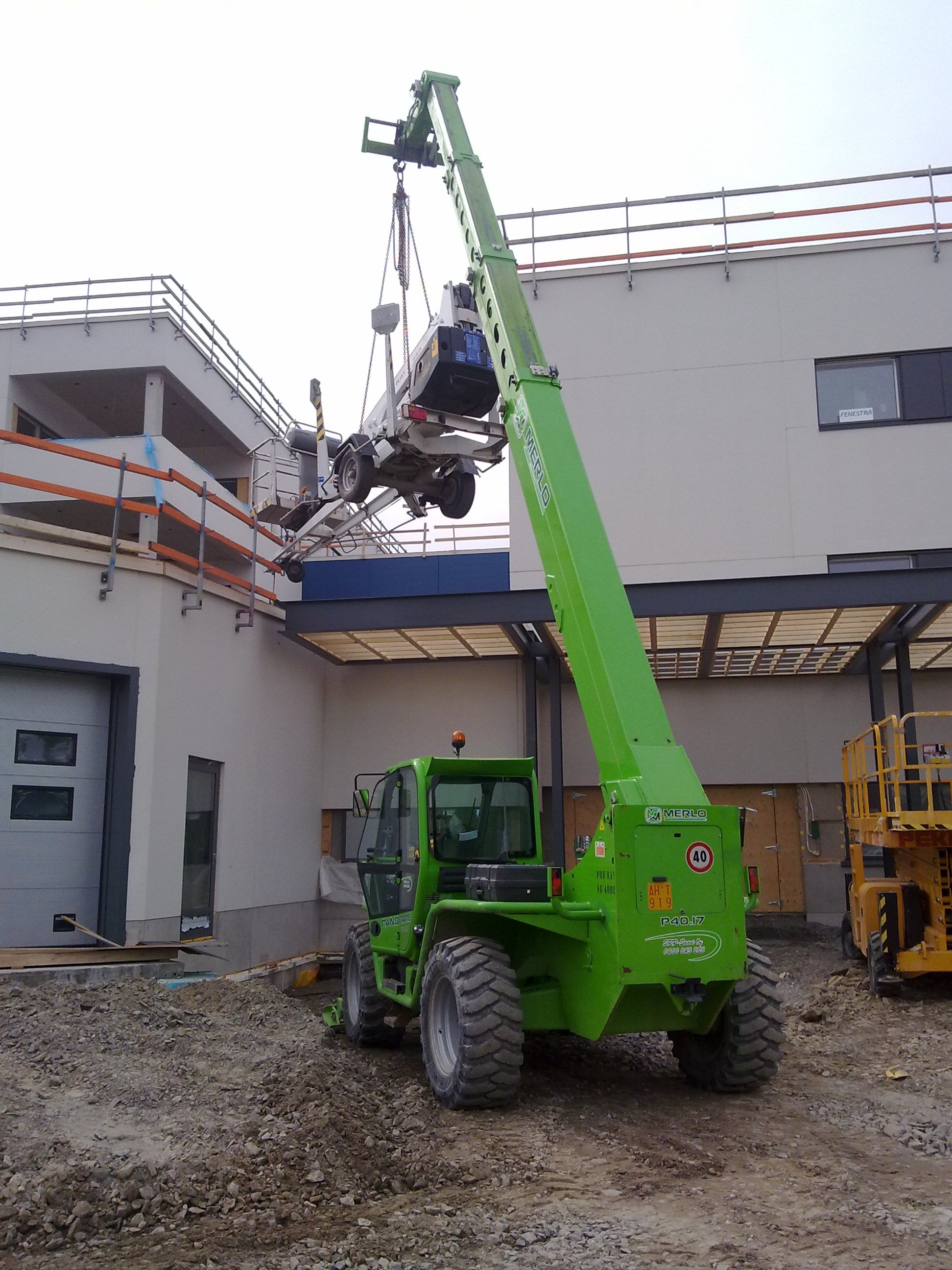Merlo Panoramic P 40.17 Fiches techniques & données techniques (2006 ...