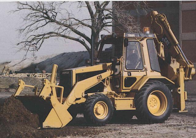 Caterpillar 428 II Fiches techniques & données techniques (1990-2025 ...
