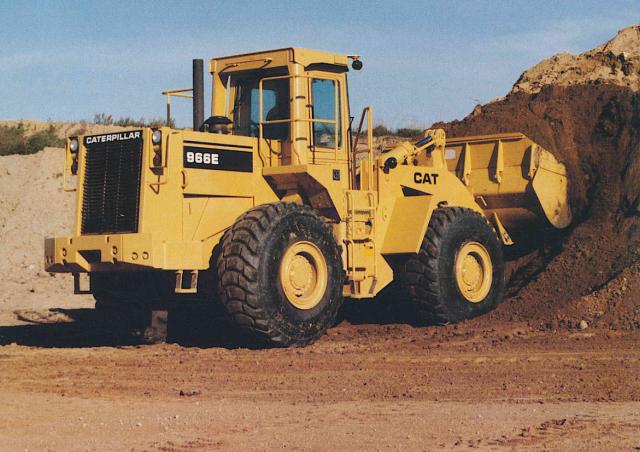 Caterpillar 966E Fiches techniques & données techniques (1987-1990 ...