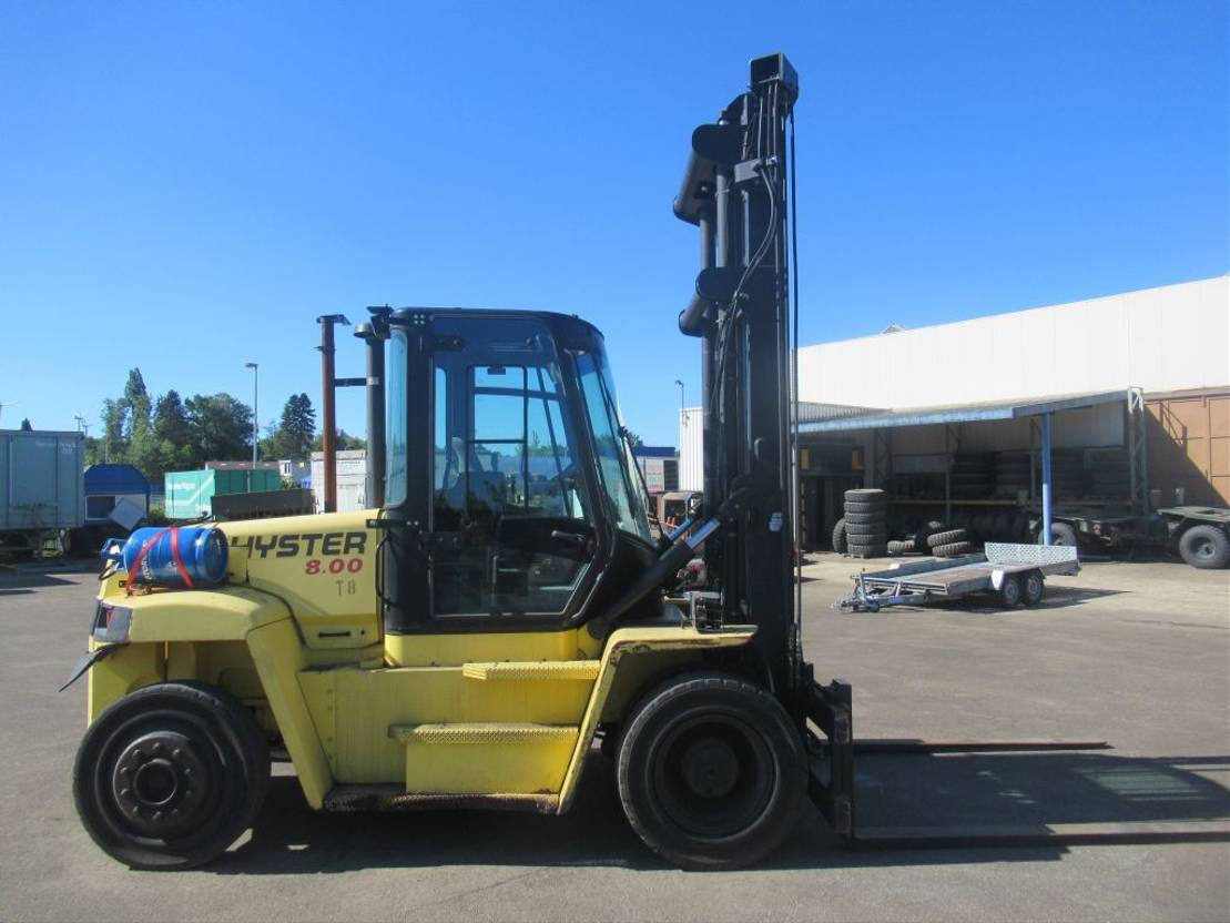 Hyster H 8.00 XM / 6 Fiches techniques & données techniques (2006-2011 ...