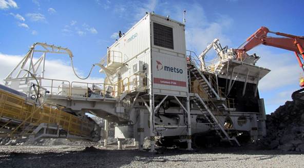 Metso Lokotrack LT 160 E Fiches techniques & données techniques (2017 ...