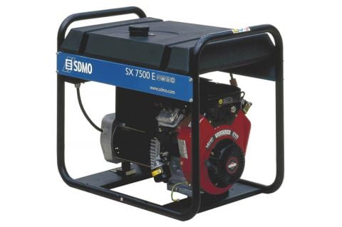 SDMO SX 7500 E Fiches techniques & données techniques (1998-2005 ...