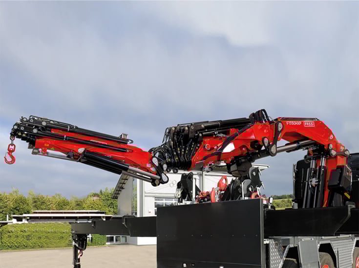 Fassi F 1750 R 2.4 HXP Techno Fiches techniques & données techniques ...