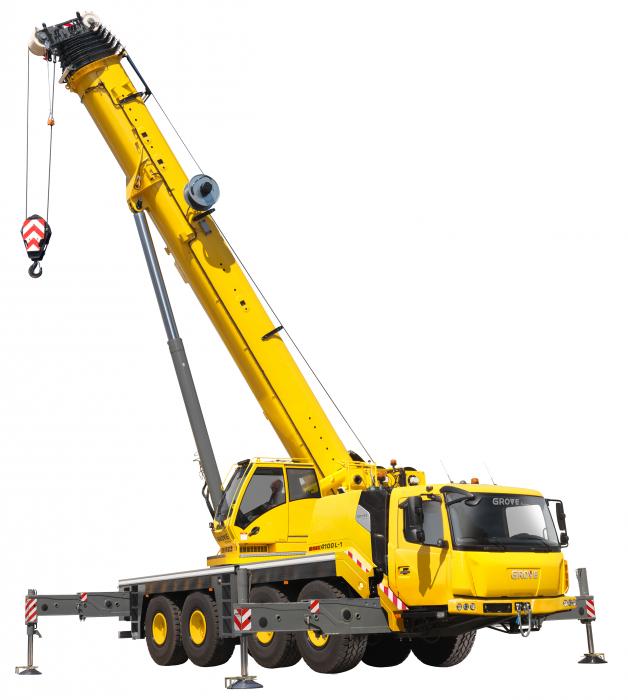 Grove GMK4100L Fiches techniques & données techniques (2007-2020 ...