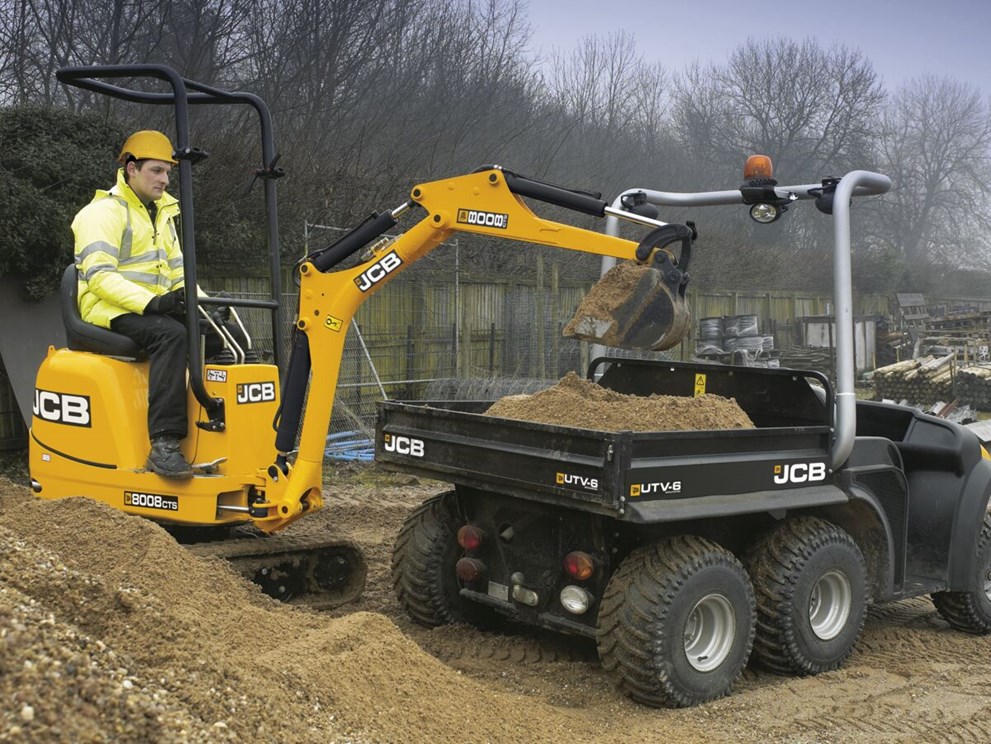 JCB 8008 CTS Fiches techniques & données techniques (2021-2025 ...