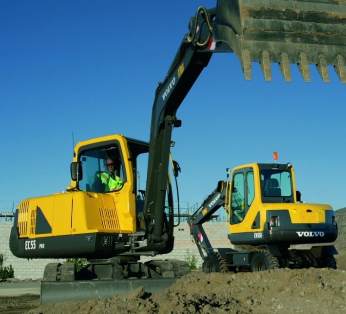 Volvo EC55 PRO Fiches techniques & données techniques (2005-2022 ...