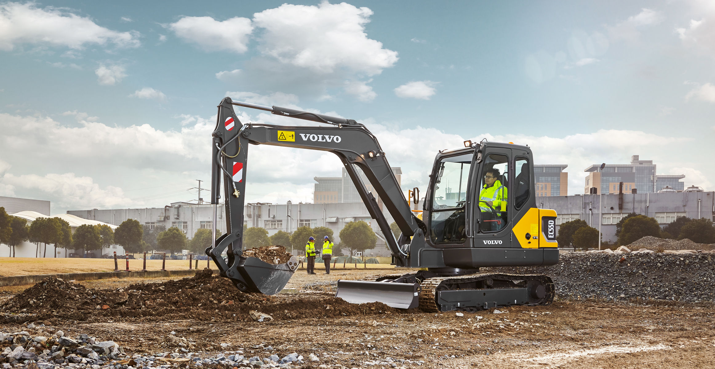 Volvo EC55D Fiches techniques & données techniques (2020-2025 ...