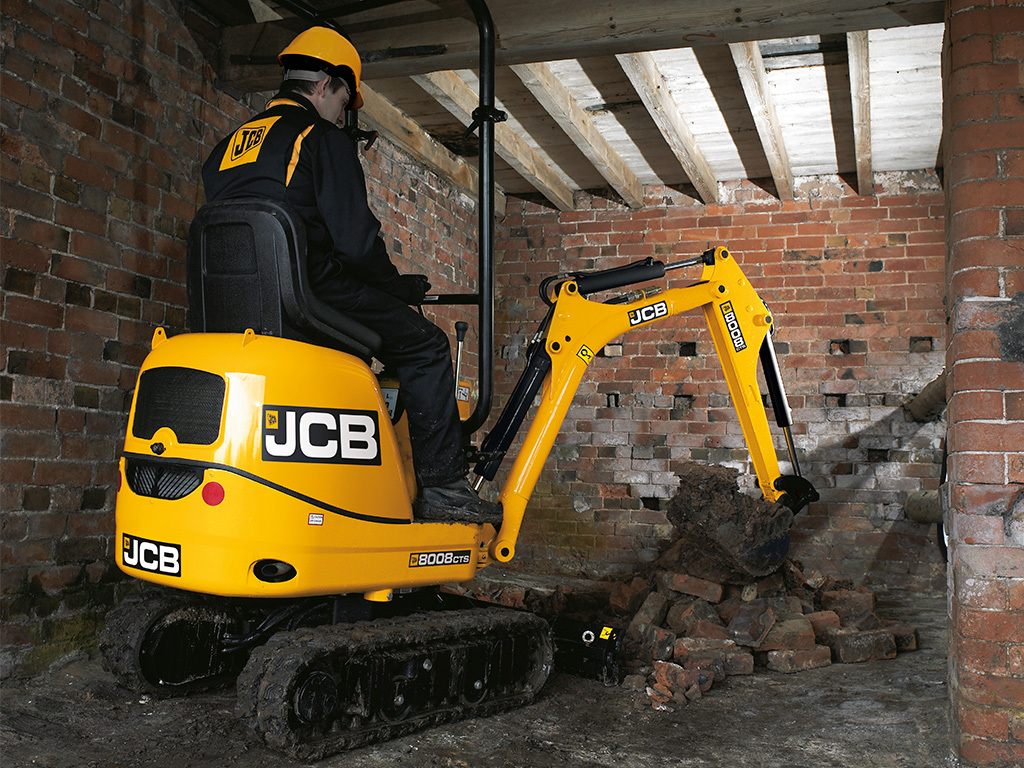 JCB 8008 Fiches techniques & données techniques (2006-2010) | LECTURA Specs