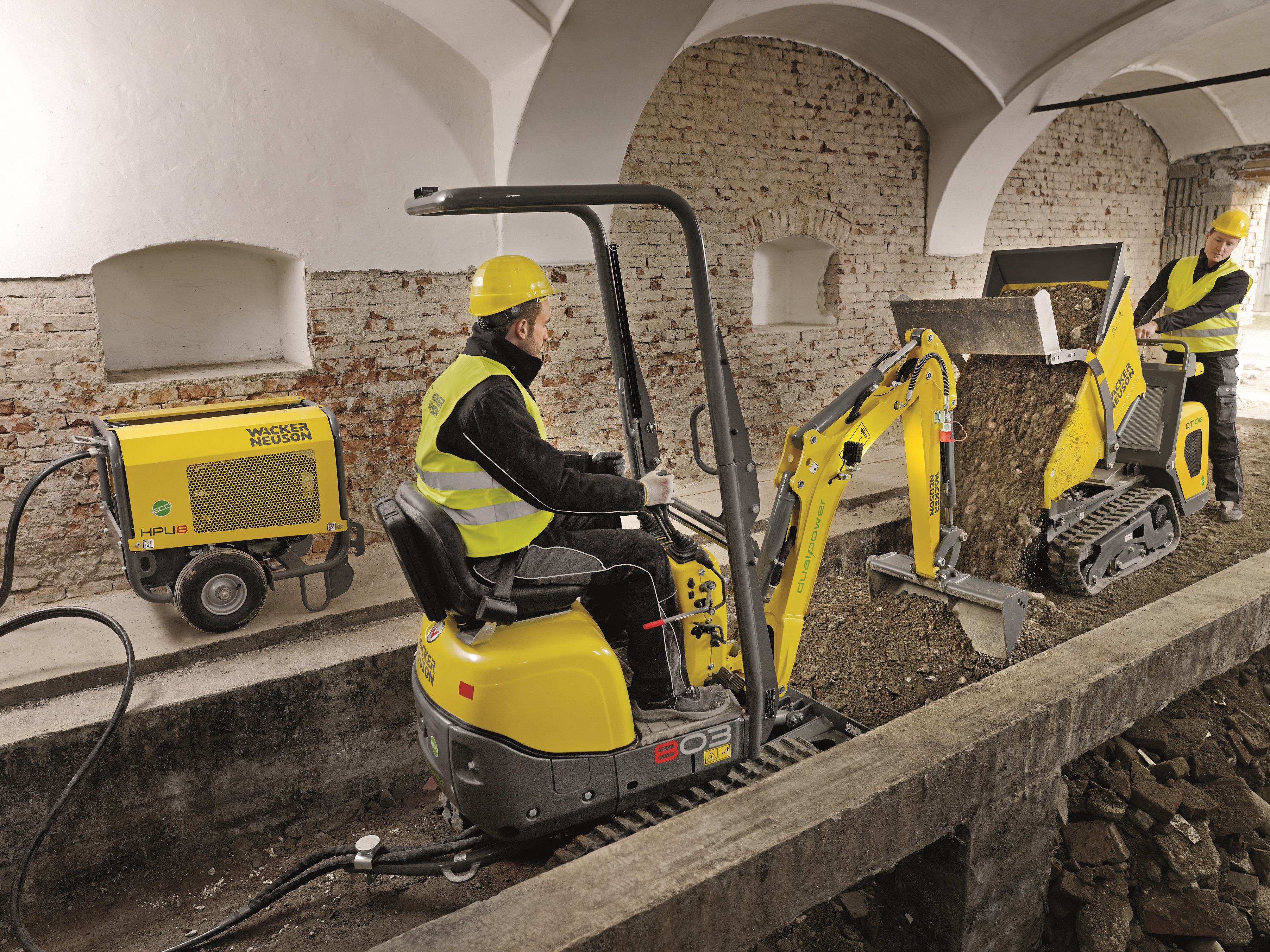 Wacker Neuson 803 Fiches techniques & données techniques (2014-2021 ...