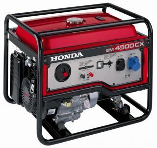 Honda EM 4500 SX Fiches techniques & données techniques (1996-2004 ...