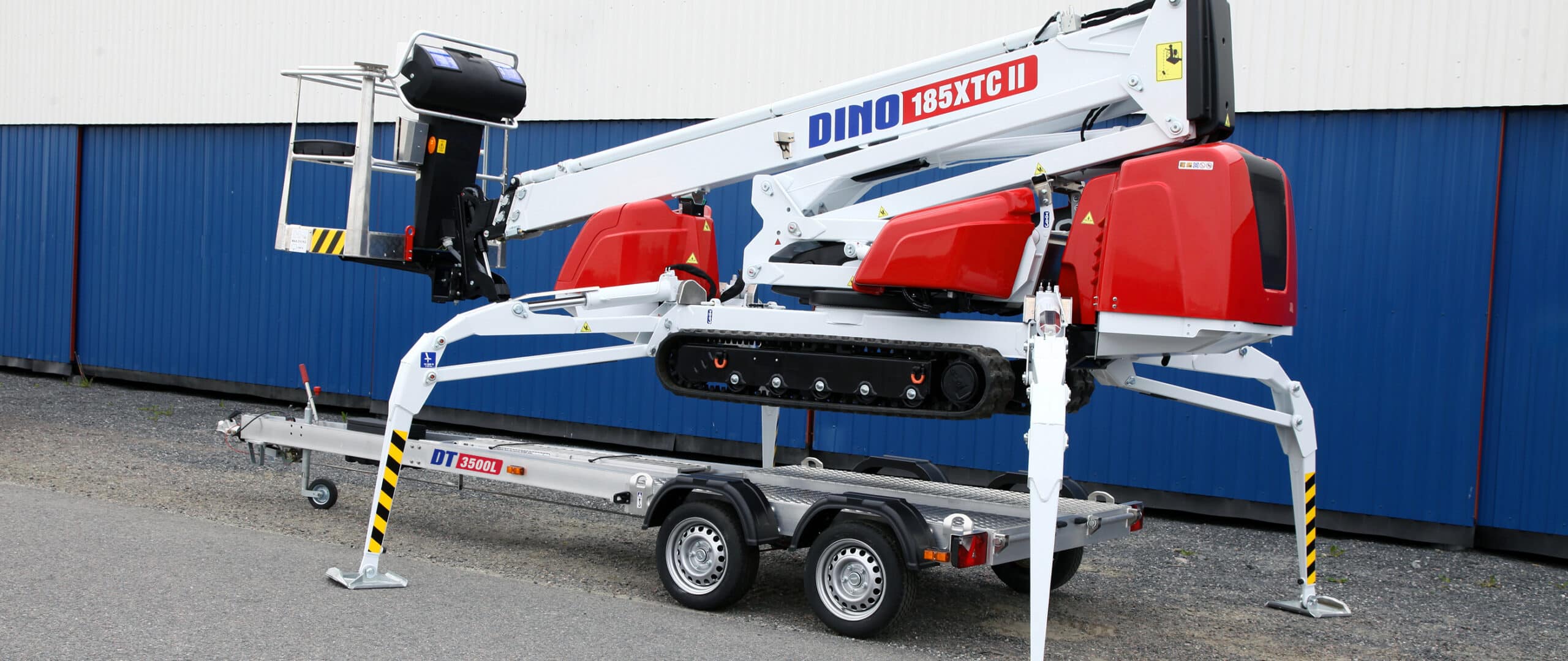 Dino Lift Dino 185XTC II Fiches T. (2017 - 2024) | Nacelles à bras ...