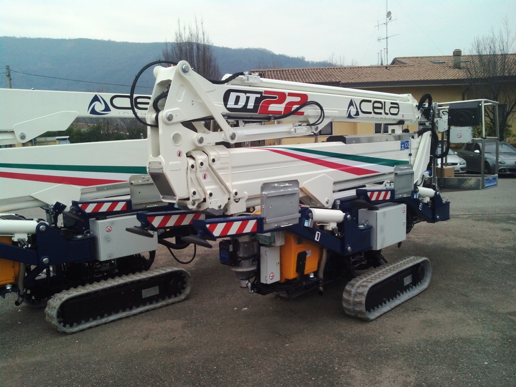 CELA DT22 Spyder Fiches T. (2016 - 2025) | Nacelles télescopiques sur ...