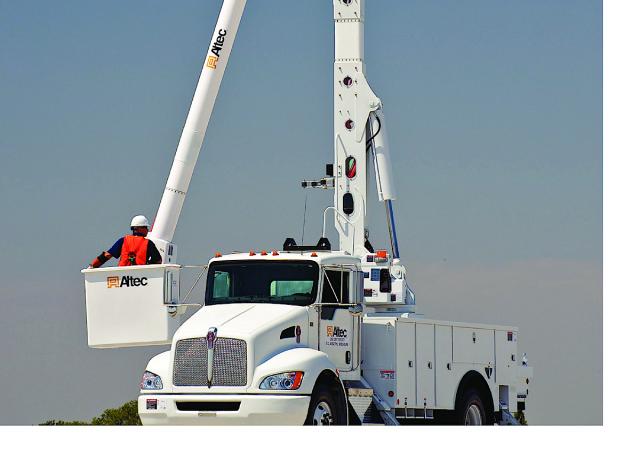 Altec AN46E-OC Fiches T. (2017 - 2025) | Nacelles à bras articulés montées sur remorque ...