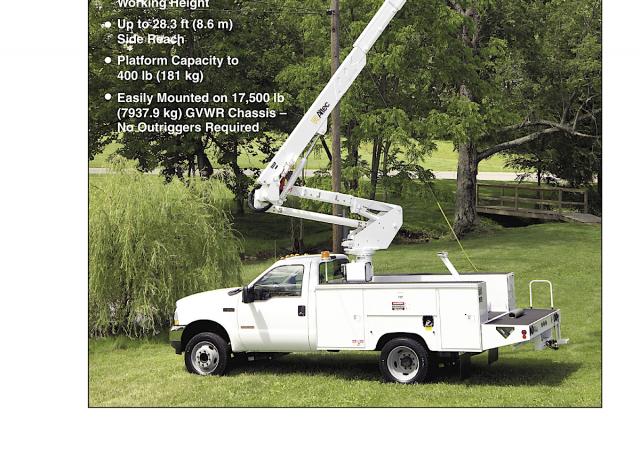 Altec AT35G Fiches T. (2017 - 2023) | Nacelles à bras articulés montées sur remorque | LECTURA Specs