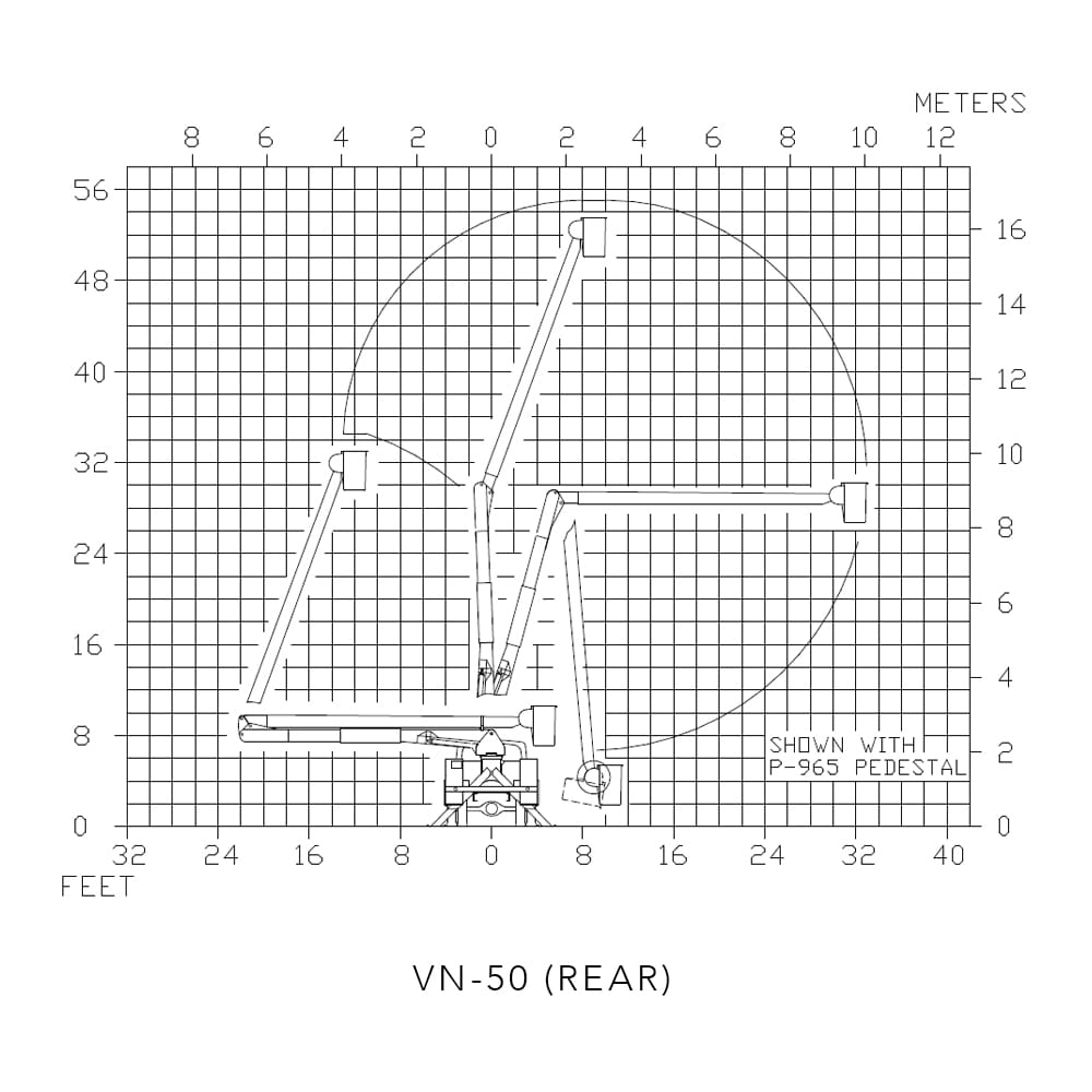 Versalift VN-50-REAR Fiches T. (2020 - 2025) | Nacelles à bras articulés montées sur remorque ...