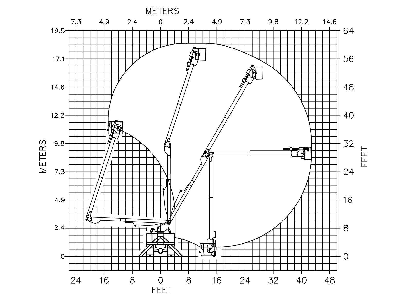 Versalift VN-555-MHI Fiches T. (2020 - 2025) | Nacelles à bras articulés montées sur remorque ...
