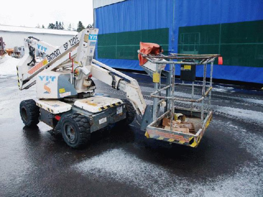 Simon SP 120 E Fiches T. (1995 - 1998) | Nacelles à bras articulés sur ...