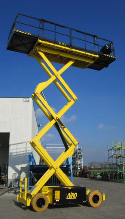 AIRO XL11 E Fiches T. (2015 - 2021) | Nacelles ciseaux X su roues ...