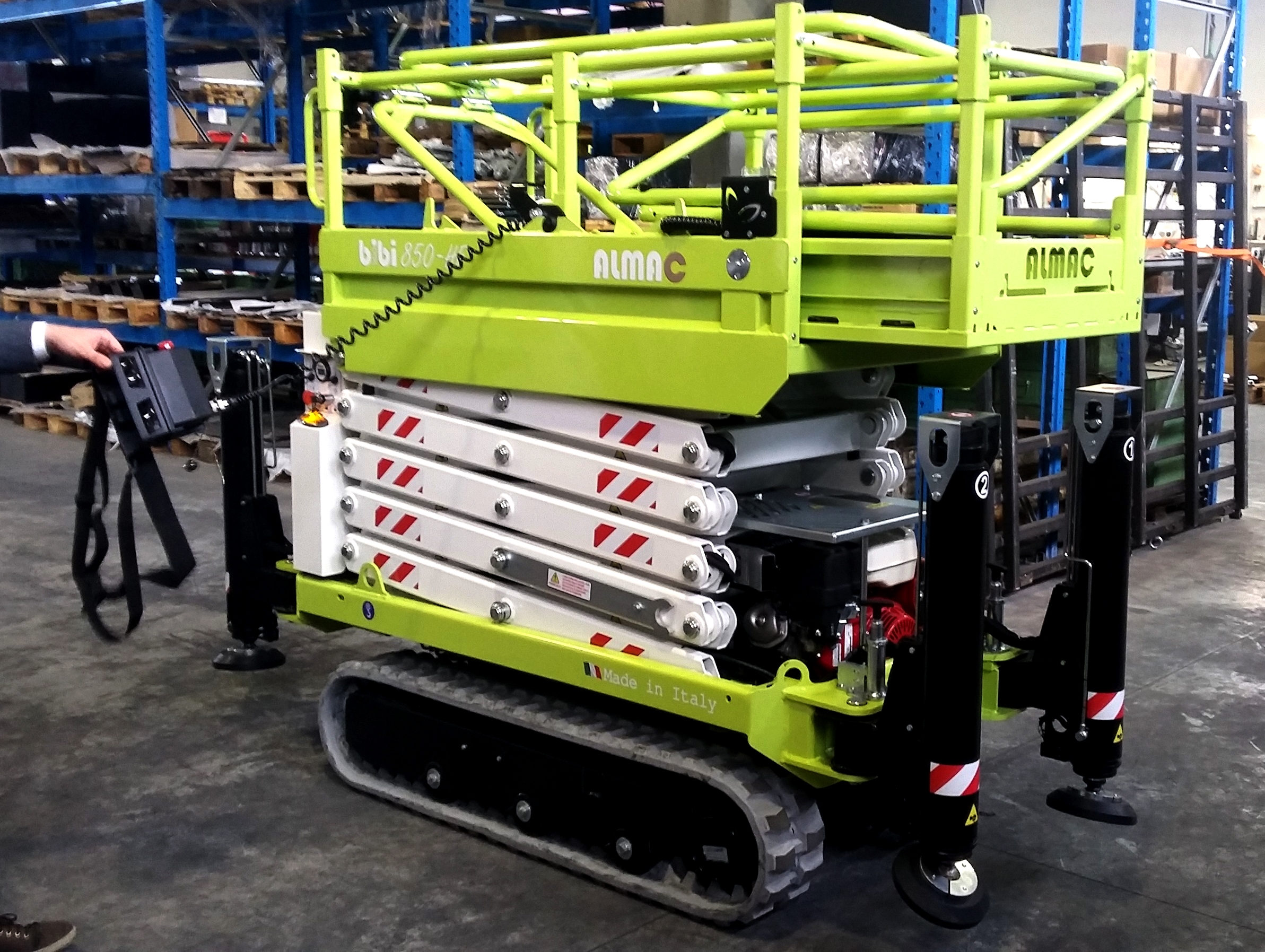 Almac Bibi 850-HE Fiches T. (2016 - 2025) | Nacelles ciseaux sur ...