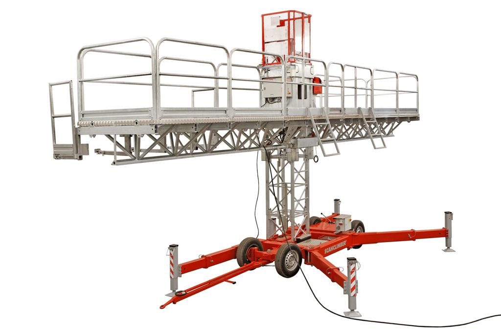 Scanclimber Taurus SC6000 Fiches T. (2017 - 2025) | Nacelles grimpantes ...