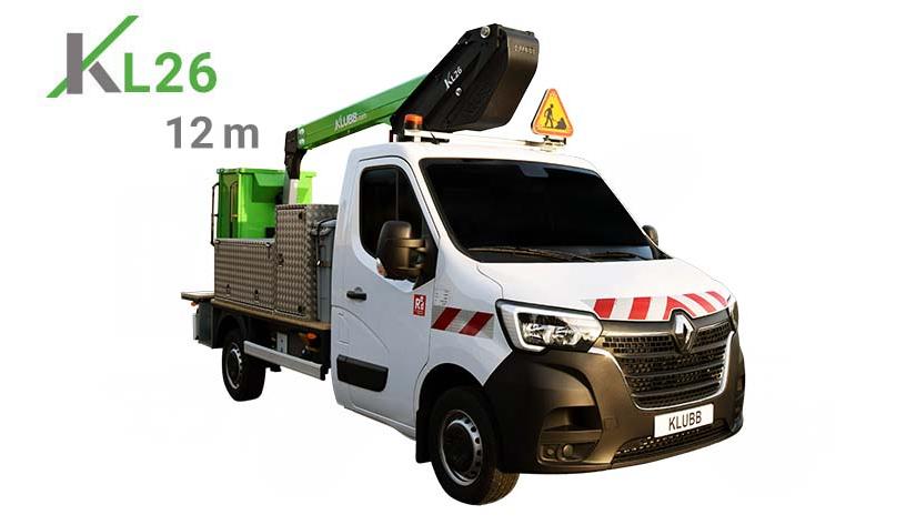 Klubb KL26 Fiches T. (2023 - 2025) | Nacelles télescopiques sur camion ...