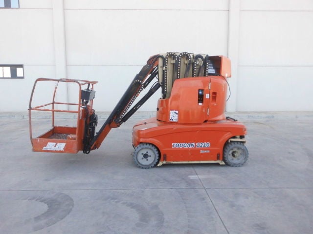 JLG-Toucan Toucan 1210 Fiches T. (2002 - 2018) | Nacelles à mât ...