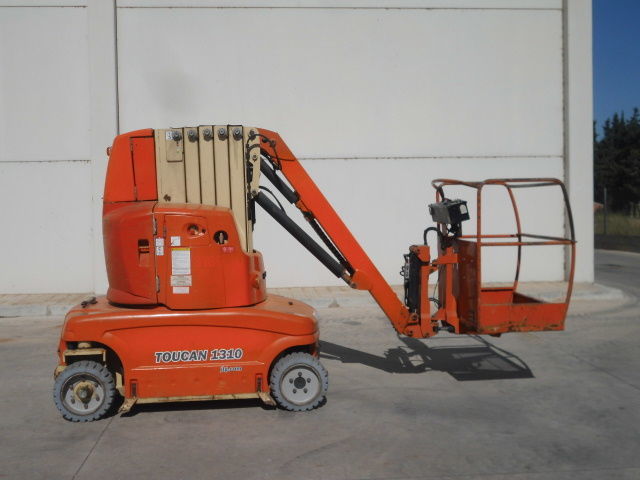 JLG-Toucan Toucan 1310 Fiches T. (2002 - 2018) | Nacelles à mât ...