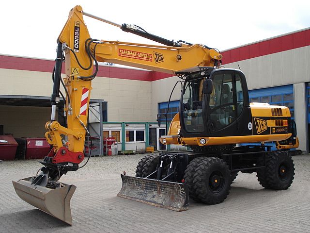 JCB JS 200 W Fiches techniques & données techniques (2000-2008 ...