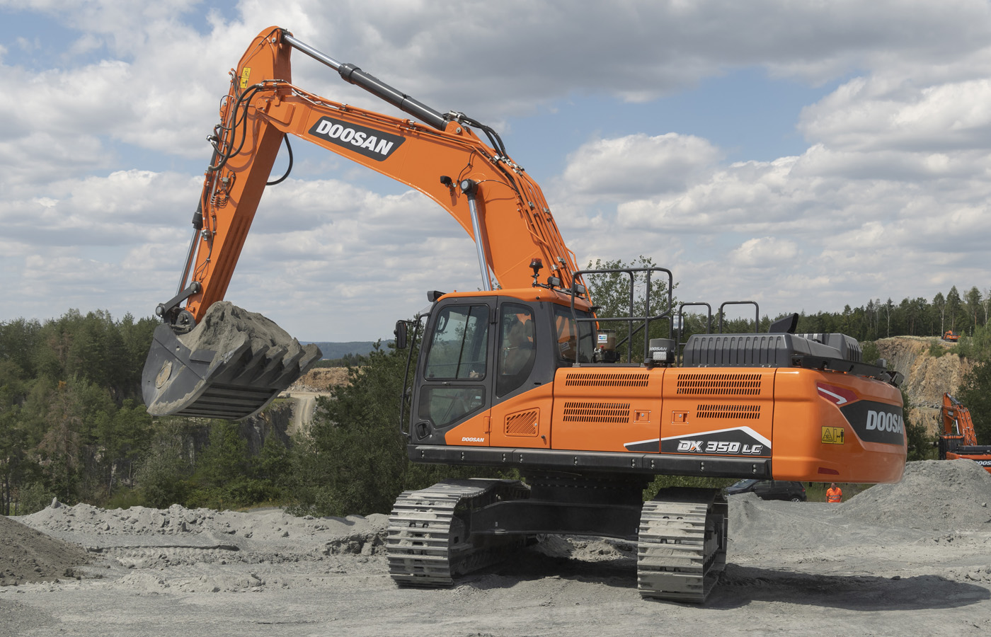 Doosan DX350LC-7 Fiches techniques & données techniques (2021-2023 ...