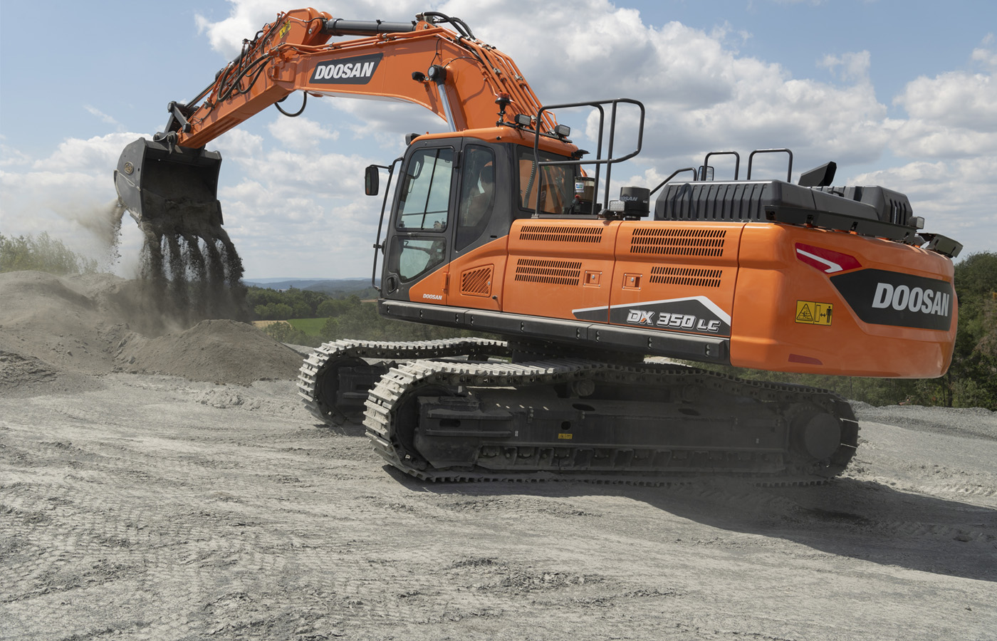 Doosan DX350LC-7 Fiches techniques & données techniques (2021-2023 ...