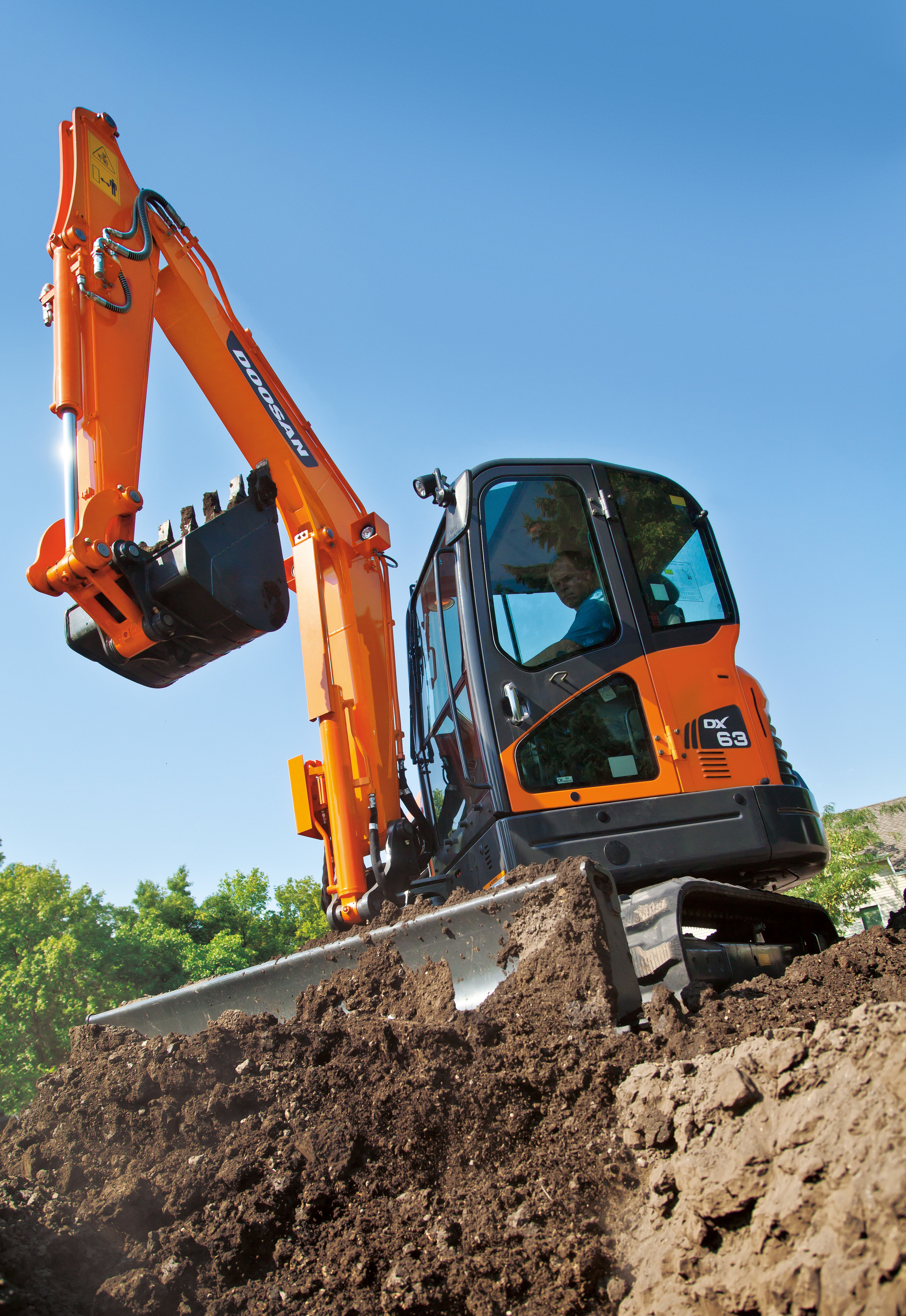 Doosan DX63-3 Fiches techniques & données techniques (2012-2019) | LECTURA Specs