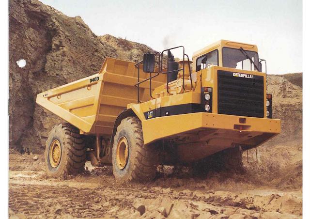 Caterpillar D 40 D Fiches techniques & données techniques (1989-1994 ...