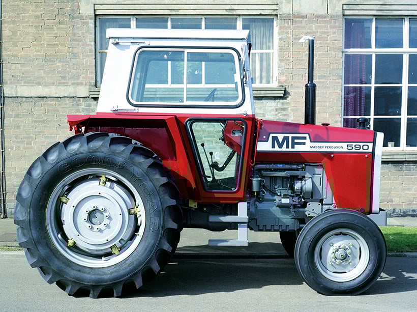 Massey Ferguson 590 Fiches techniques & données techniques (1977-1982) | LECTURA Specs