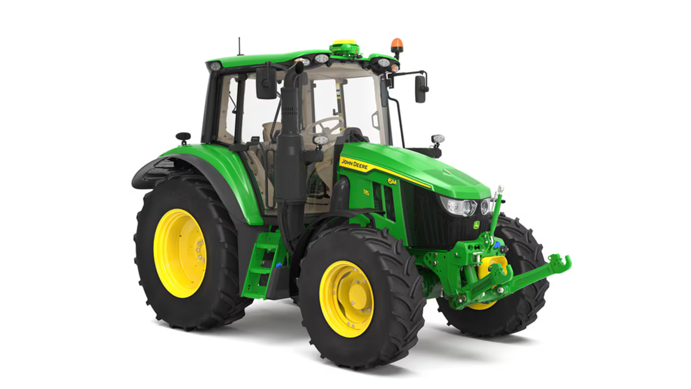 John Deere 6M 115 Fiches techniques & données techniques (2024-2025) | LECTURA Specs