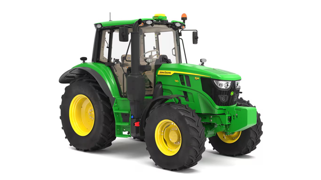 John Deere 6M 130 Fiches techniques & données techniques (2024-2025) | LECTURA Specs