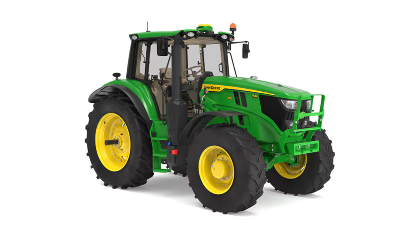 John Deere 6M 155 Fiches techniques & données techniques (2024-2025) | LECTURA Specs