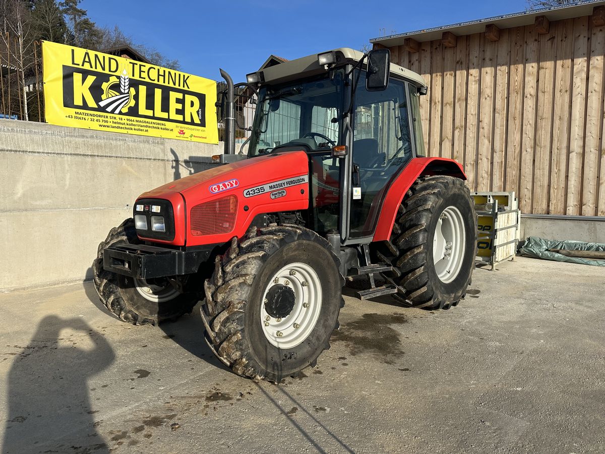 Massey Ferguson MF 4335-4 Classic LPF Fiches techniques & données techniques (2002-2003 ...
