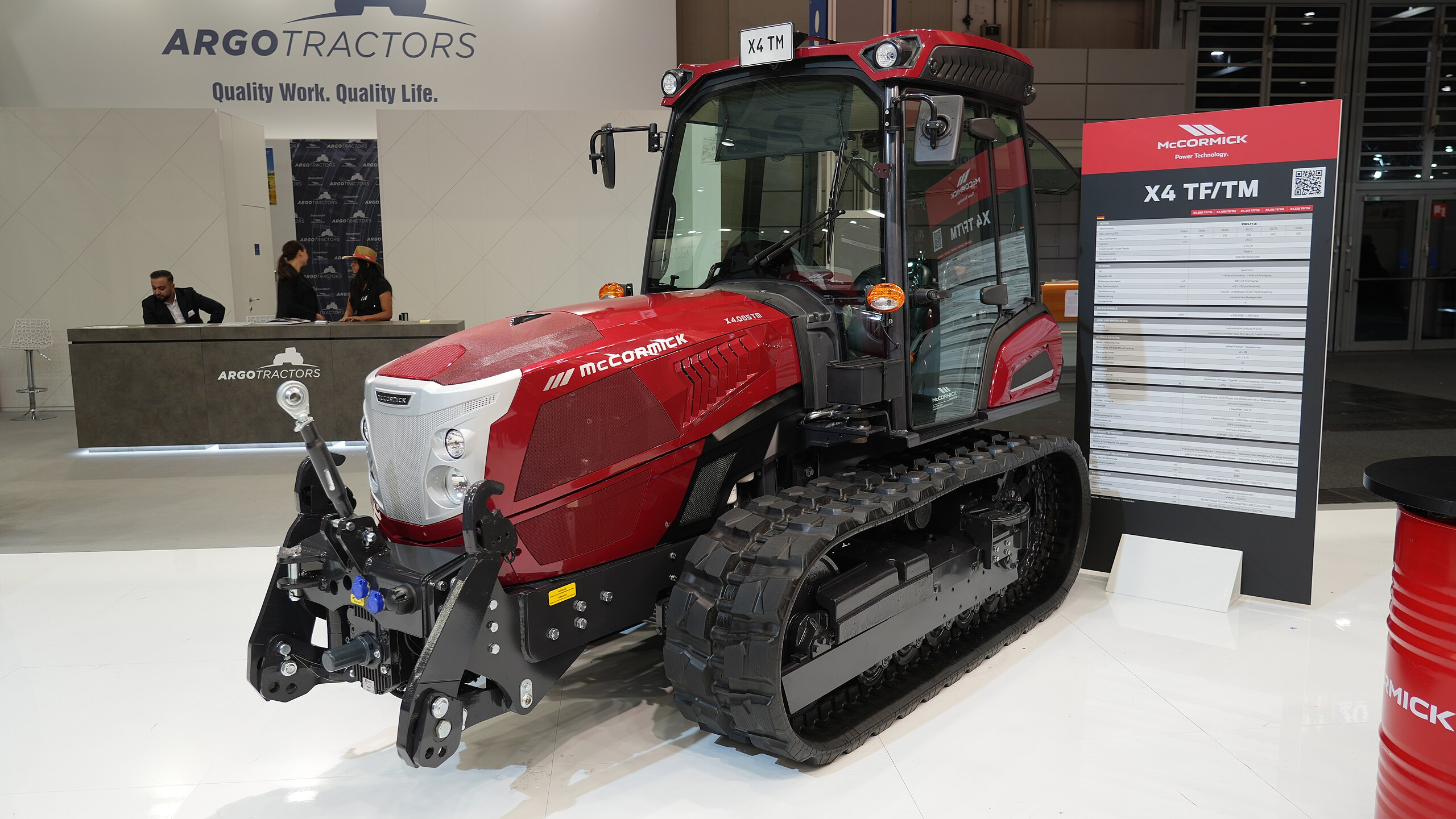 McCormick X4.085TM Fiches techniques & données techniques (2023-2025) | LECTURA Specs
